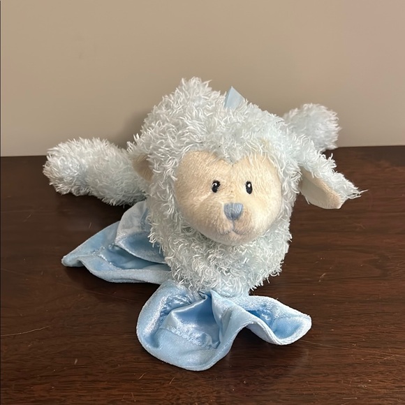 Gund | Toys | Baby Gund Blue Fluffles Lamb Sheep Lovey Prayer Sounds ...